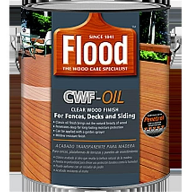 Flood Corporation FLD447 1 Gallon, Cwf Oil Clear 350 Voc - Walmart.com