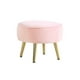 Second Story Home Alana Seashell Kids Chair & Stool Combo, Pink ...