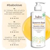 Unscented Sensitive Baby Shampoo & Wash (Family Size) Fragrance Free ...