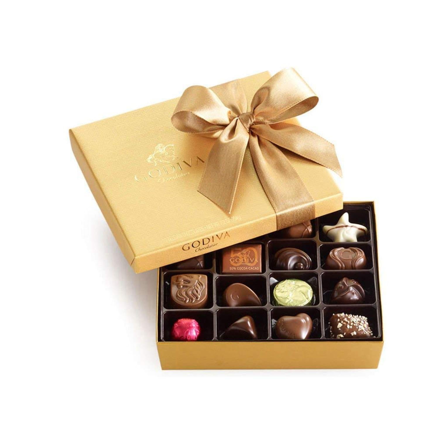 LMHF Classic Gold Ballotin Chocolate, Perfect Hostess Gift, Gifts for ...