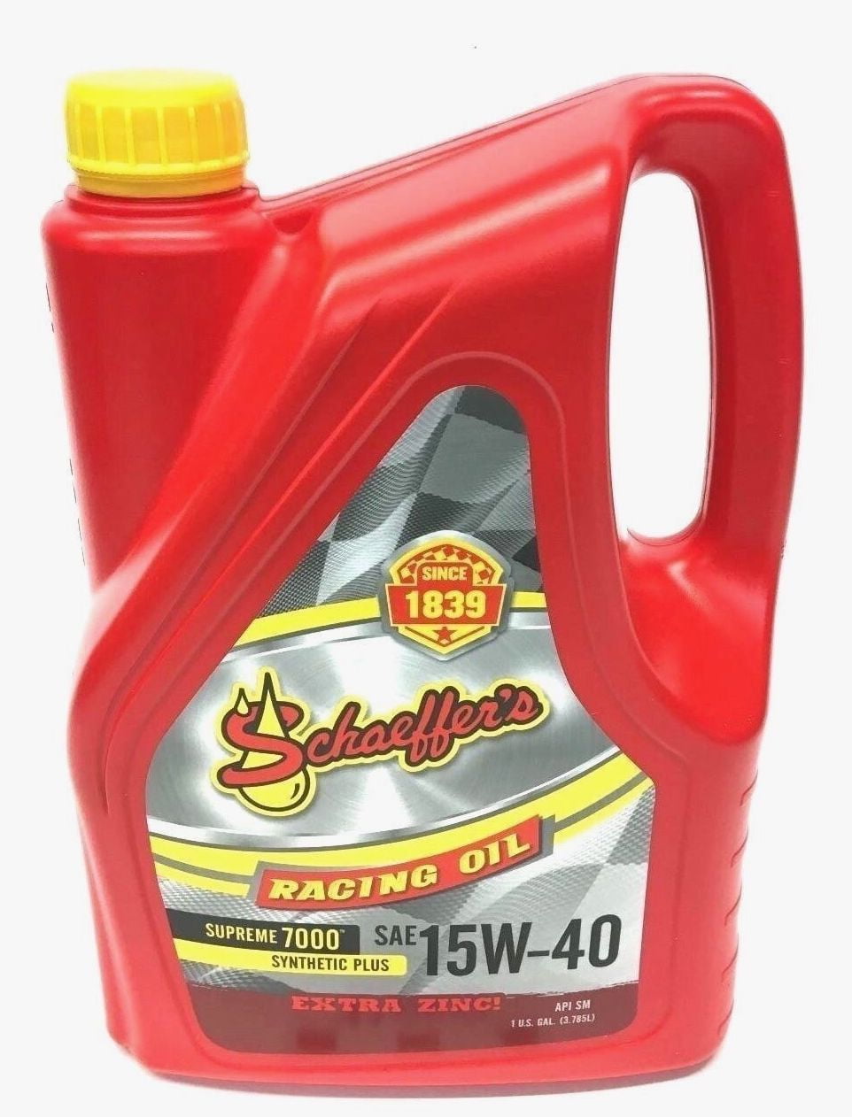 Schaeffer's Racing Oil 0708-006S Supreme 7000 Synthetic Plus SAE 15W-40 ...