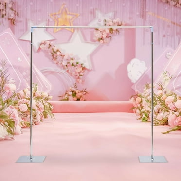 BalsaCircle 20 feet x 10 feet Fabric Backdrop Curtain Black - Walmart.com