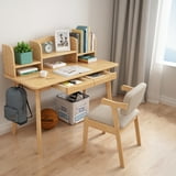 WILK Kids Desk , Solid Wood Children Study Desk with Chair, Reading ...