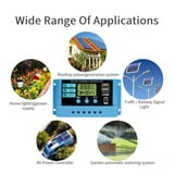 PWM Solar Charge Controller 10A 20A 30A 12V 24V PV Regulator With LCD ...