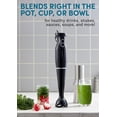 EHB1023 Immersion Hand Blender 300 Watts 2 Speed Mixing with Detachable ...