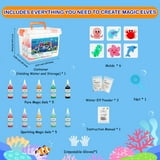 Kiditos Magic Water ELF Toy Kit: 10-Color Gel, Sea Molds, DIY Arts ...