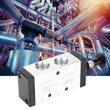 2 Position 5 Way Solenoid Valve 4R310-10 2 Position 5 Way Pneumatic Air Hand Lever Operated ...