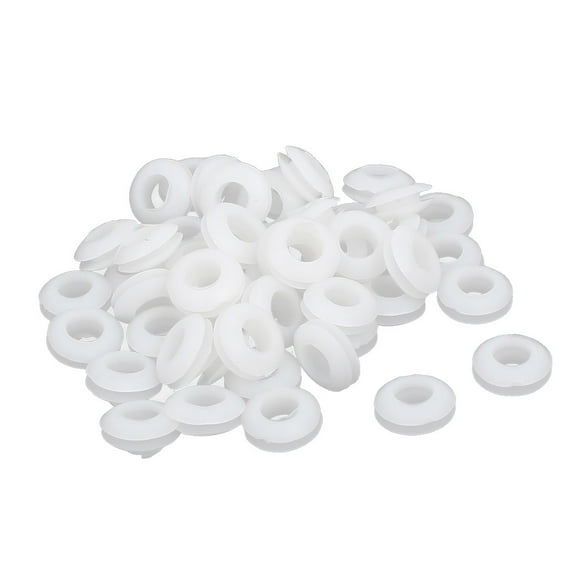 White Rubber Grommets