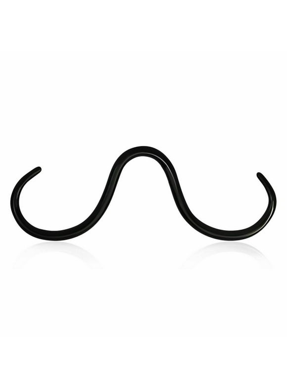 Mustache Septum Piercing