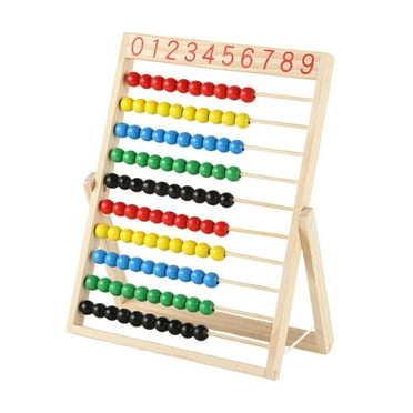 hand2mind Double-Sided Abacus, Plastic Abacus for Kids Math, 100 ...