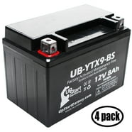 4x Pack - Neuton Mowers CE5 Battery Replacement - UB12100-S Universal ...