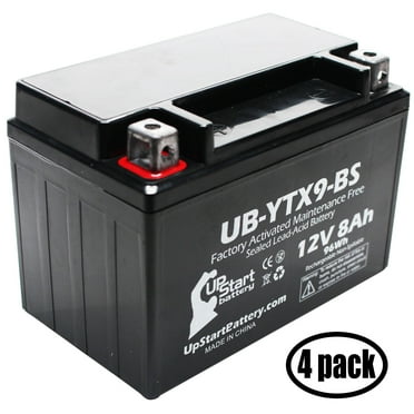 4x Pack - Neuton Mowers CE5 Battery Replacement - UB12100-S Universal ...