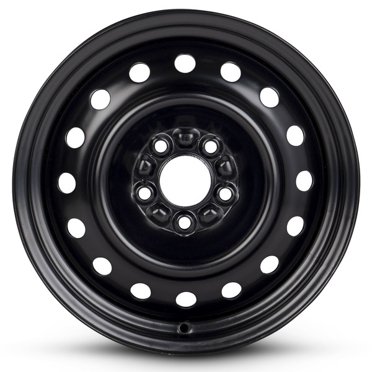 Wheel For 2006-2012 Chevrolet Impala 16 inch 5 Lug Black Steel Rim Fits ...