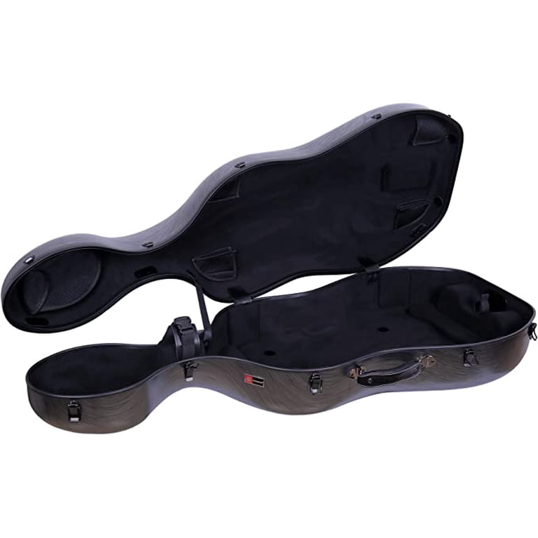 Open Cello Case