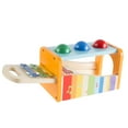 Wooden Bench Toy with Musical Xylophone and Interactive Pounding Hammer ...