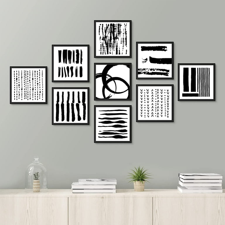 Variety In Art Black And White