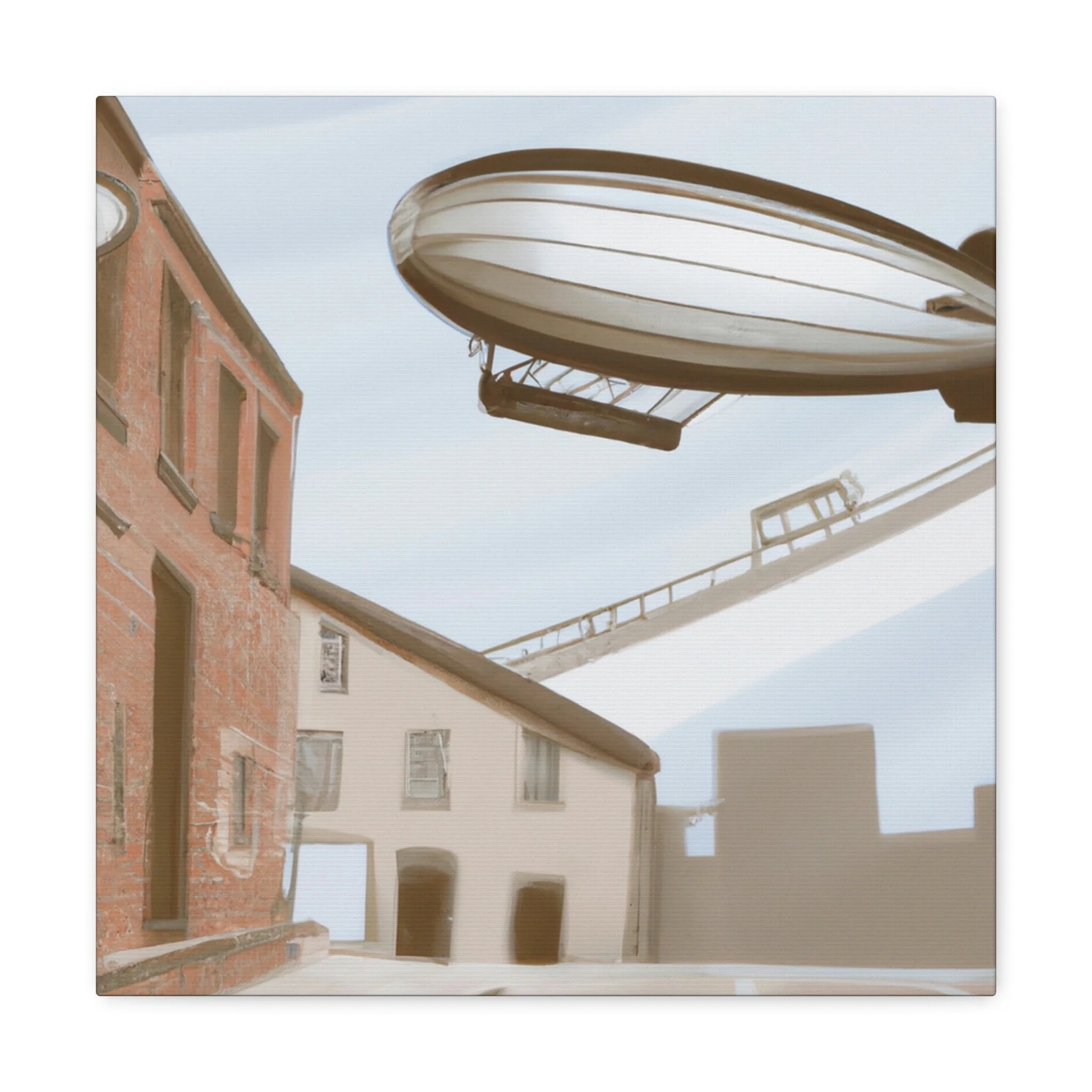 Lifting the Blimp's Veil - Canvas - Walmart.com