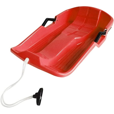 Snow Sledge with Brakes Children's Sledge Plastic Snow Sleds Adult with ...