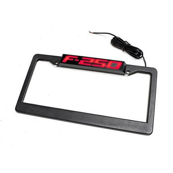 Lighted License Plate Frame
