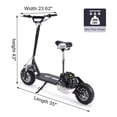 SAY YEAH Scooter for Adults, 49cc 2-Stroke Scooter for Driveways ...