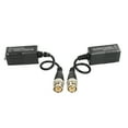 8 Pairs Passive Video Balun Transmitter & Transceiver with Cable for ...