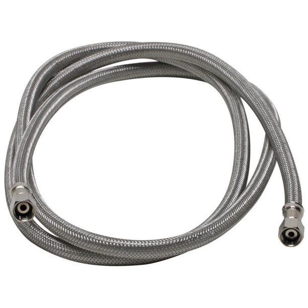 Fluidmaster 12IM72 Braided Stainless Steel Ice Maker Connector, 1/4 ...