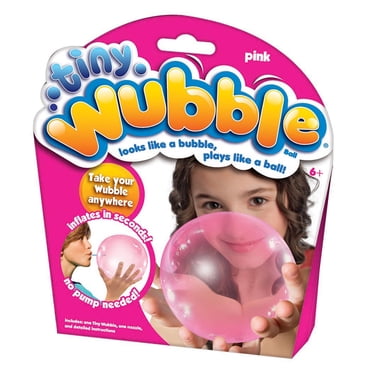 Wubble Mini Bubble Ball for Kids, Small Children's Blue Tiny Wubble ...
