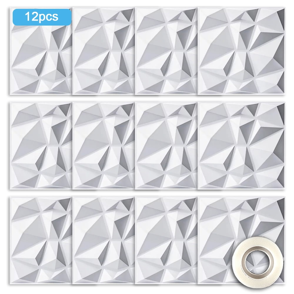 Click here for Pangjifa 12pcs 3d Wall Panel Decorative Pvc Wall P... prices