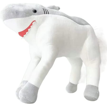 Xizioo Shark Horse Plush, 16 Inch Shark Horse Toy, Creative Horse ...