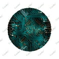 Electronic Circuits Board Design Polyester Universal Spare Wheel Tire ...
