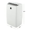 12,000 BTU Portable Air Conditioner, AC Portable Unit Cools up to 550 ...
