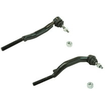 TRQ 4 Piece Front Inner & Outer Steering Tie Rod End Kit Set Fits ...
