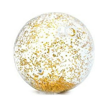 Intex Jumbo Inflatable 42" Giant Beach Ball - Crystal Clear with ...