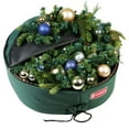 TreeKeeper 60 in. Wreath Storage Bag w/ Removable Handle (Foam Lined ...