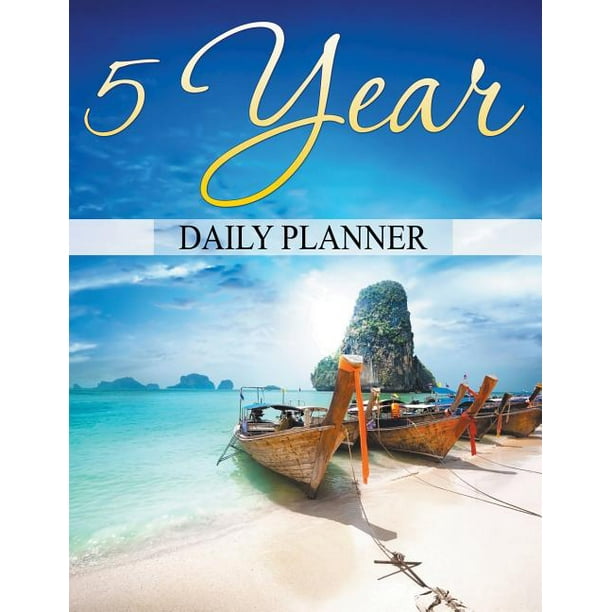 5 Year Daily Planner (Paperback) - Walmart.com - Walmart.com