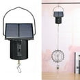 Solar Powered Hanging Wind Motor With Flexible Design And Soothing ...
