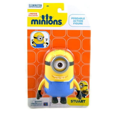 The Minions Stuart Poseable Action Figure [4.75 Inches] - Walmart.ca