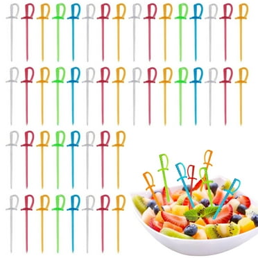 3" Bulk 72 Pieces Ninja Sword Plastic Picks - Walmart.com