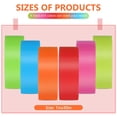 6 Pack Assorted Colors Flagging Marking Tape 1''x 600 ft Non Adhesive ...