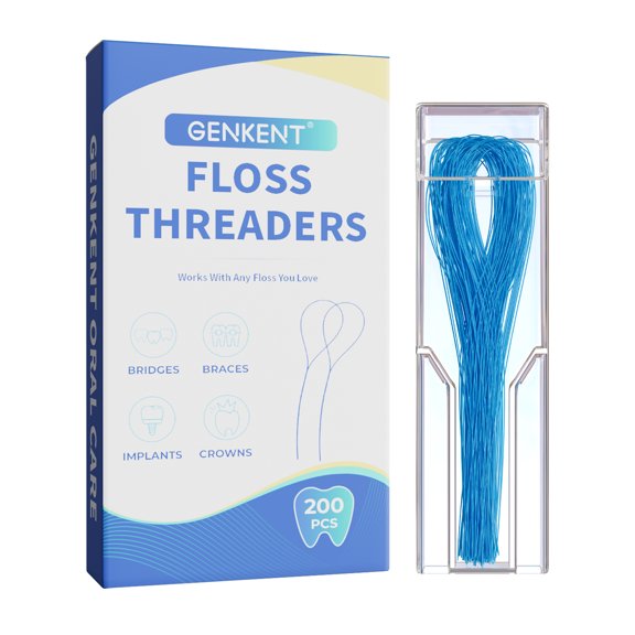 Oral-B Glide Pro-Health Dental Floss Threader, Shred-Resistant, 30 ...