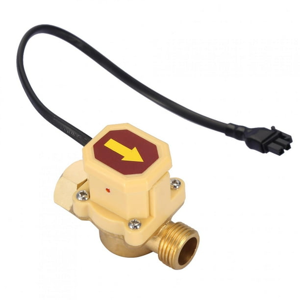 Flow Control Switch,G1/2-G1/2 Thread Water Pump Automatic Flow Switch ...