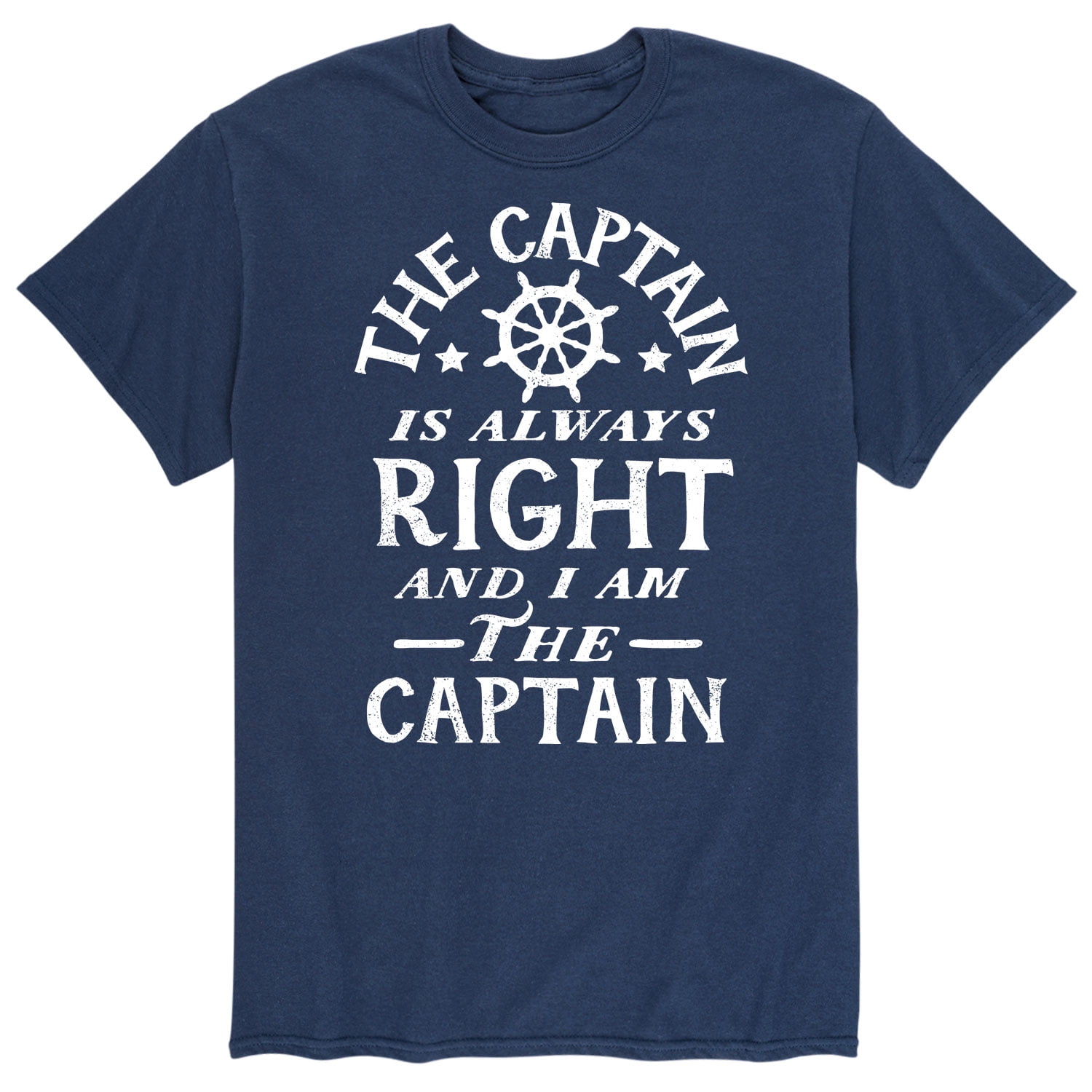 Instant Message - Captain Is Always Right And I Am The Captain - Men's ...