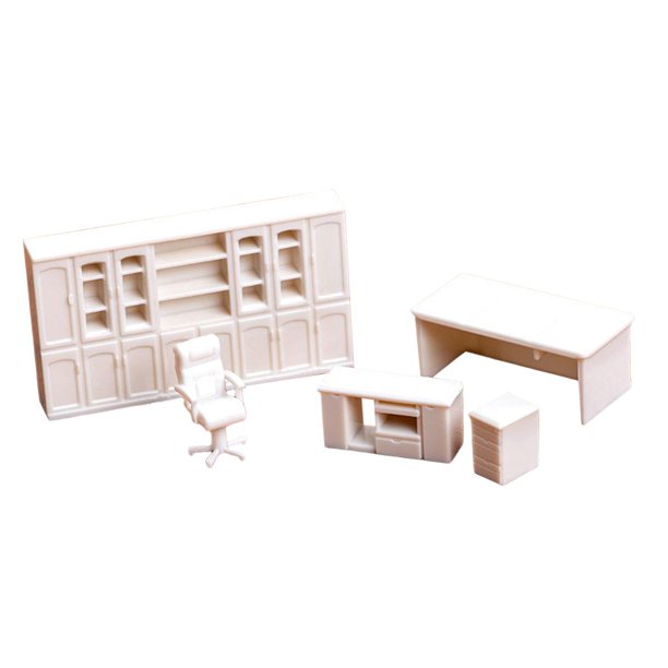 Modelo de muebles a escala 1/50, modelo de Mini muebles, resina pintada ...