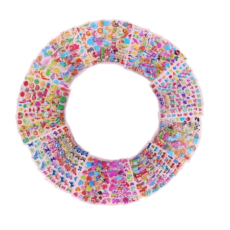 45 Sheets Reward Sticker Cute Cartoon Scrapbook Sticker Craft Sticker ...