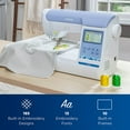 Brother PE900 Embroidery Machine, 63-Piece Thread Set, 20 Bobbins, 100 ...