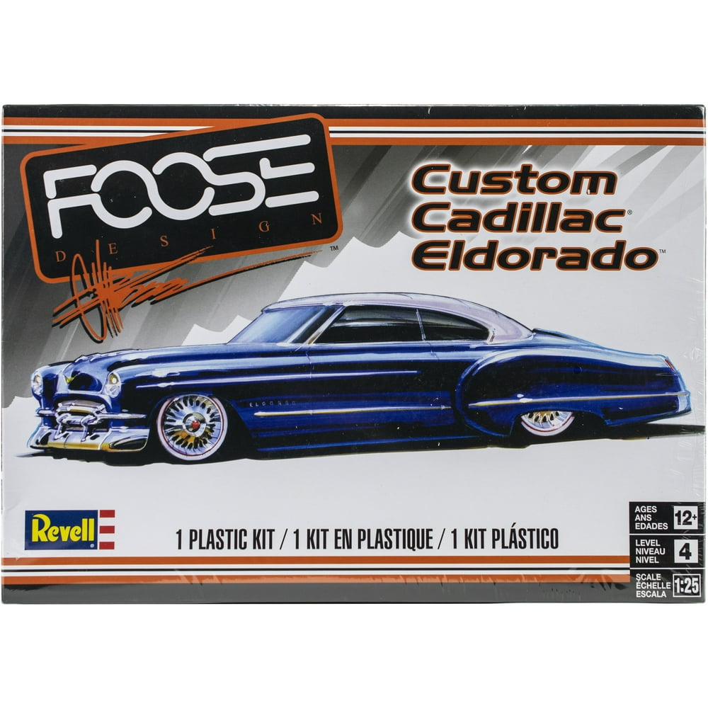 Plastic Model Kit-Custom Cadillac Eldorado 1:25 - Walmart.com - Walmart.com