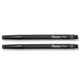Sharpie Felt Tip Pens, Medium Point, Black, 2 Count - Walmart.com