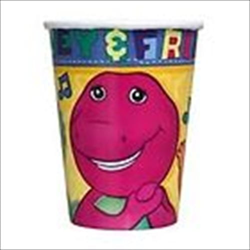 Barney and Friends 9oz Paper Cups (8ct) - Walmart.com