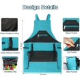 1 Pack Canvas Garden Harvest Apron with Drawstring Bag, Multiple ...