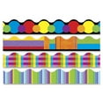 Trend Enterprises Terrific Trimmers Border Variety Pack, 2"-1/4" x 156 ...